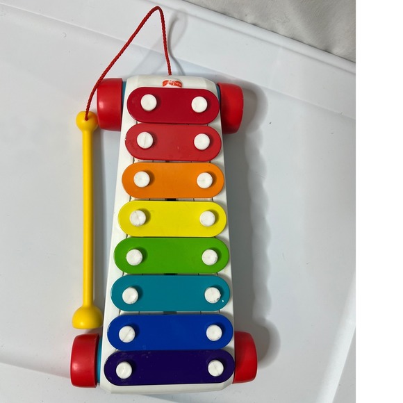Fisher-Price | Toys | Fisher Price Pull Along Xylophone Toy Rainbow ...